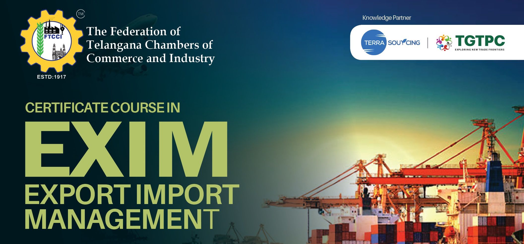 Export & Import Management - FTCCI POKARNA SKILL CENTRE
